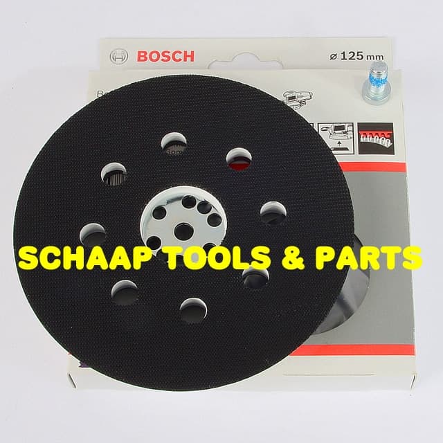 Bosch Schuurmachine schuurzool 125mm rond met klithechting GEX125A ...