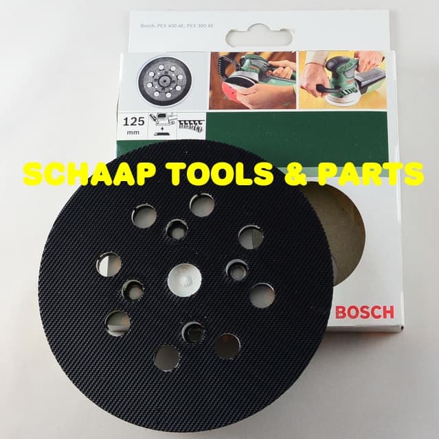 Bosch Schuurmachine schuurzool 125mm rond met klithechting PEX300 ...