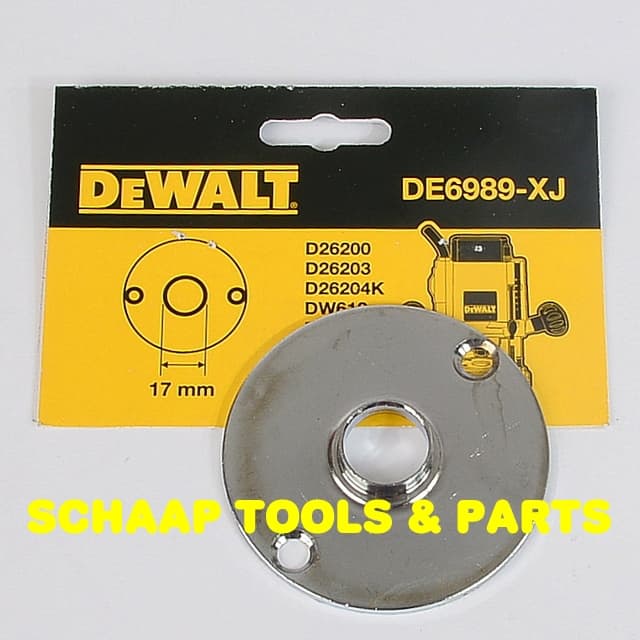 DeWalt Bovenfrees kopieerring 17 mm DW613 DW614 DW615 D26200 D26203 ...