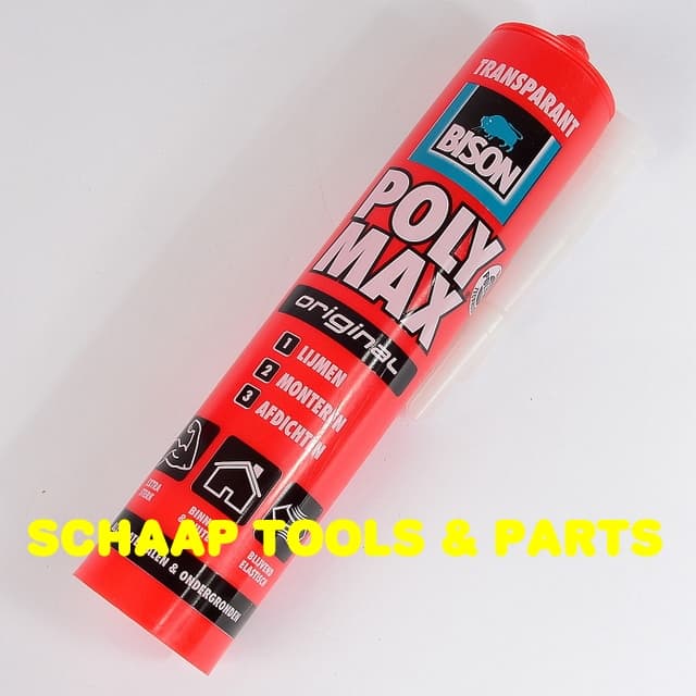 Bison Poly Max Original universele montagelijm en afdichtingskit ...