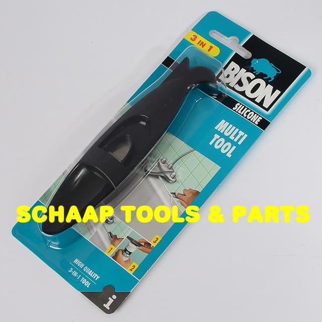 Bison Silicone multi-tool gladstrijken van voegen en verwijderen ...