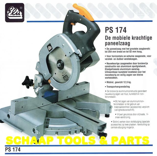 Elu Afkort- en verstekzaagmachine PS174 | Schaap Tools & Parts