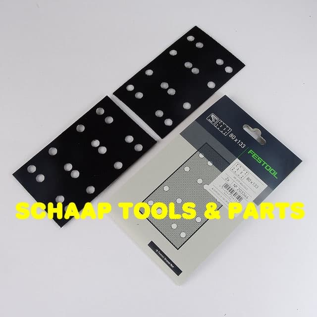 Festool Schuurmachine schuurzool 80x133mm rechthoekig bescherm pad met ...
