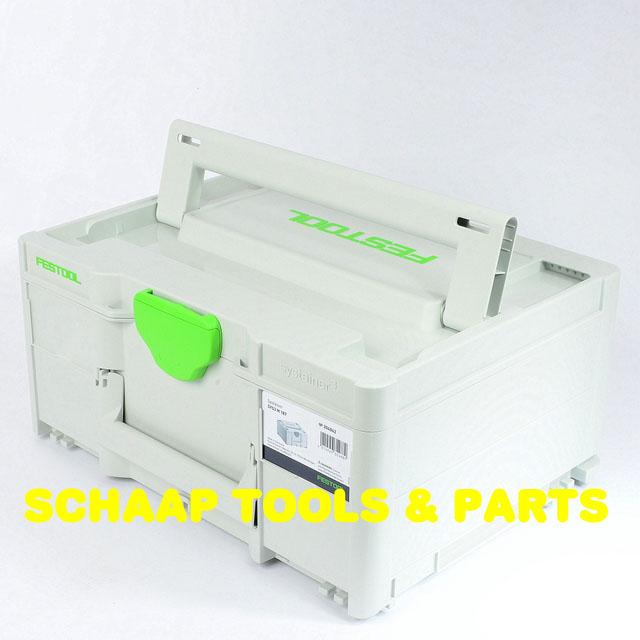 Festool Systainer³ SYS3 M 187 - 396 x 296 x 187 mm | 204842 | Schaap ...
