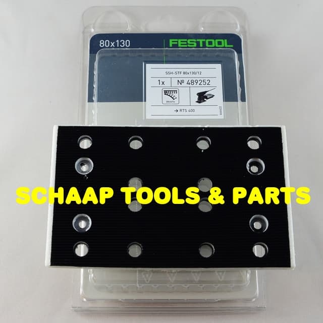 Festool Schuurmachine schuurzool 80x130mm rechthoekig met klithechting ...