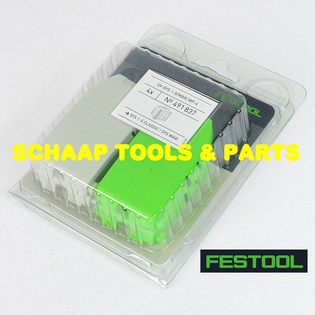 Festool Systainer snelsluiting set 2x grijs + 2x groen | 491837 ...