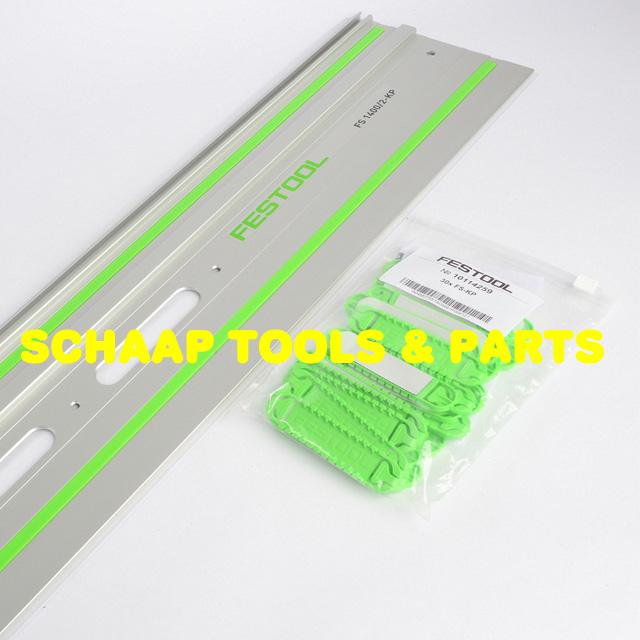 Festool Geleiderail FS1400/2-KP met plakpads en transportsparing voor ...
