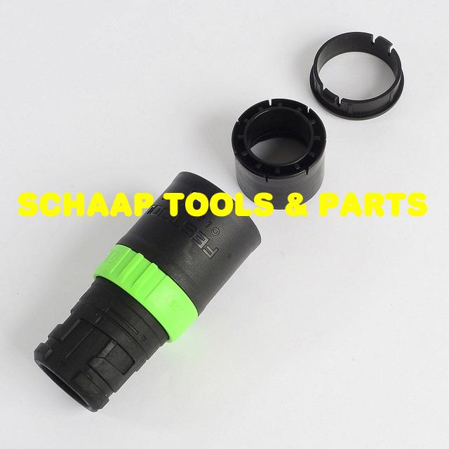 Festool Stofafzuiging aansluitmof met traploos regelbare bypass D 27 DM ...