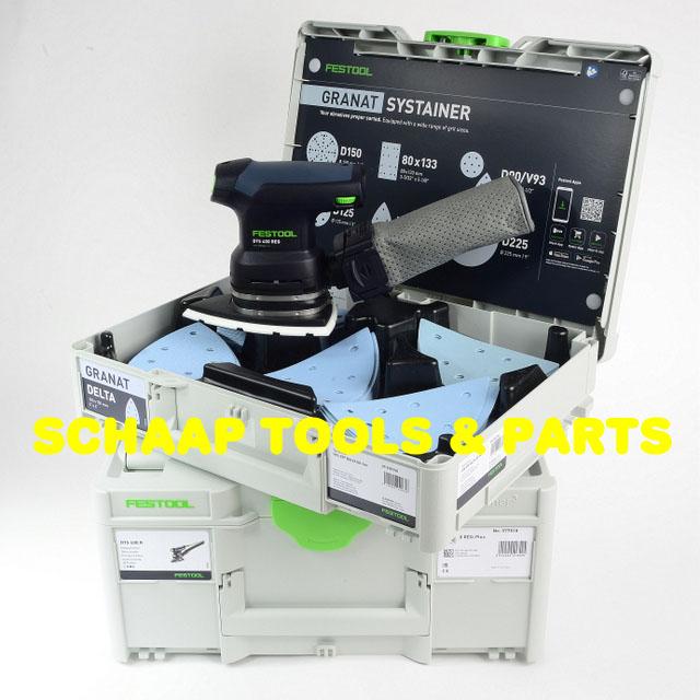 Festool Schuurmachine delta schuurzool DTS400REQ-Plus in systainer3 met ...